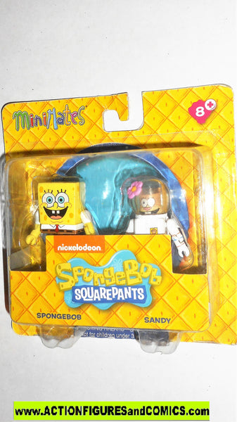 minimates SpongeBob SquarePants SPONGEBOB SANDY cartoon moc ...