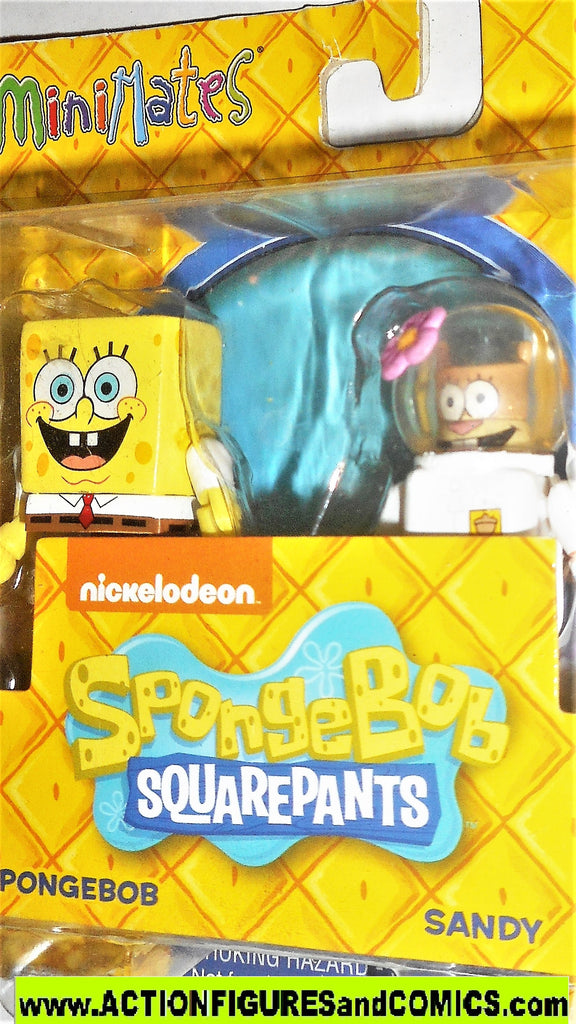 minimates SpongeBob SquarePants SPONGEBOB SANDY cartoon moc ...