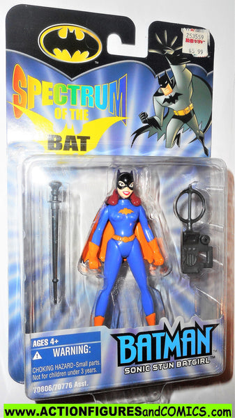 BATMAN animated series BATGIRL sonic stun spectrum 2001 moc ...