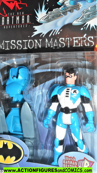 batman animated series ARCTIC AMBUSH ROBIN mission masters 1999 moc ...