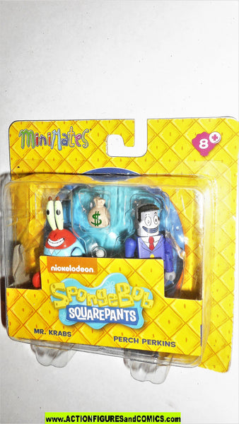 minimates SpongeBob SquarePants MR KRABS PERCH PERKINS moc ...