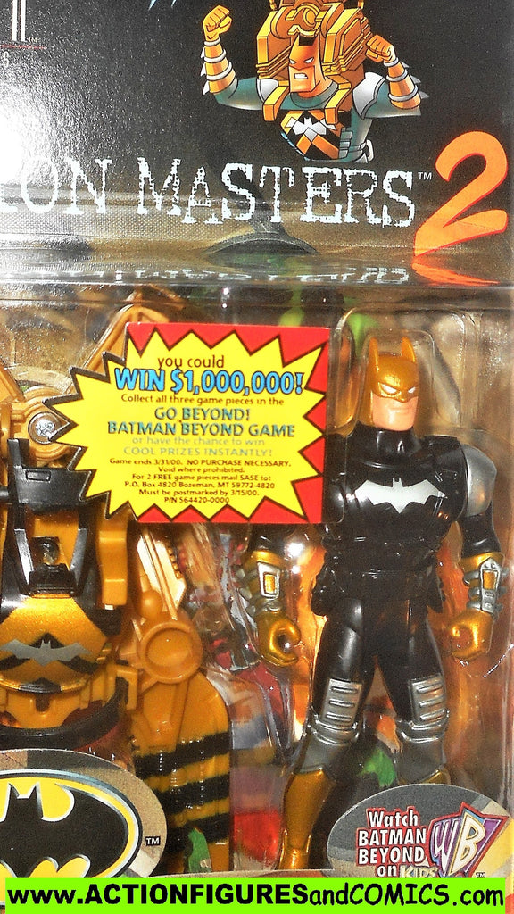 batman animated series LAND STRIKE BATMAN mission masters 1999 moc ...