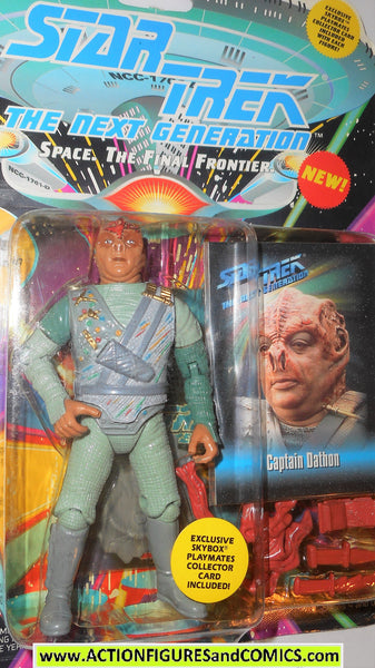 Star Trek DATHON tamarian captain 1993 next generation playmates moc ...
