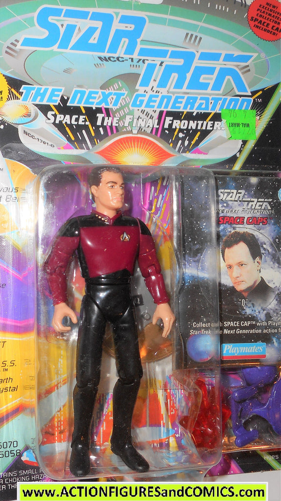 Star Trek Q 1993 Space Cap Pog playmates action figure moc ...