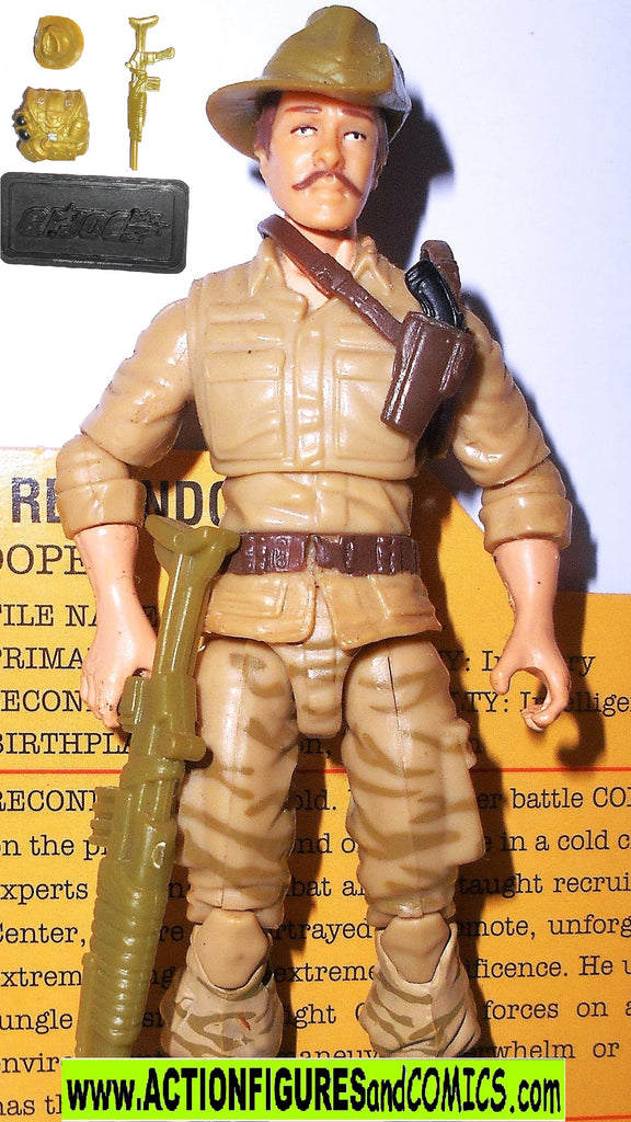 gi joe RECONDO 2009 25th anniversary complete vintage retro ...