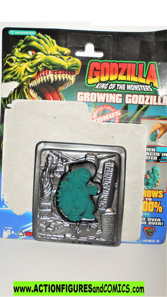 GODZILLA Trendmasters Growing Godzilla NEW YORK tray 1994 1995 ...