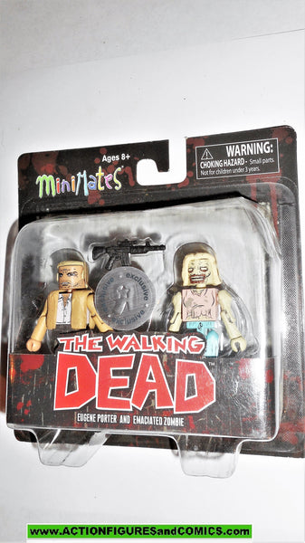Walking Dead Minimates EUGENE PORTER EMACIATED ZOMBIE Toys R Us MOC ...