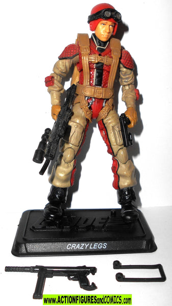 gi joe CRAZY LEGS 30th anniversary complete fss club 25th 50th ...