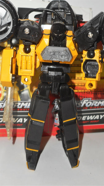 TRANSFORMERS robots in disguise RID SIDEWAYS motorcycle ...