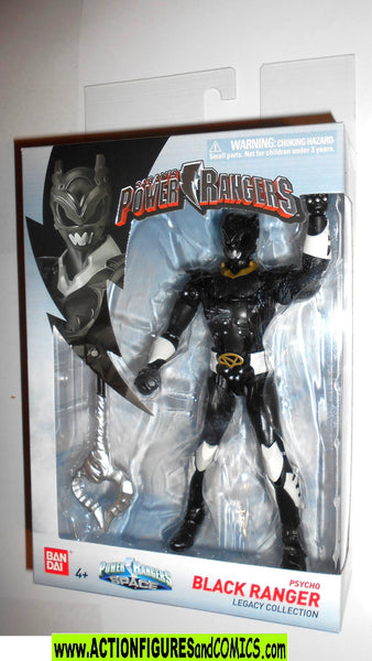 Power Rangers BLACK RANGER Psycho 2017 legacy lightning moc mib ...