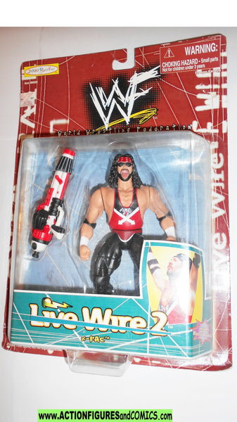 Wrestling action figures X-PAC live wire 2 wcw wwf wwe moc ...
