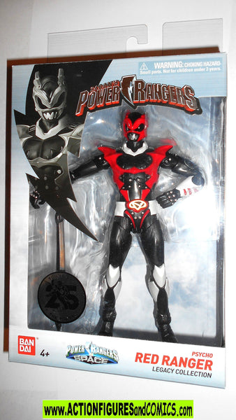 Power Rangers RED RANGER Psycho legacy bandai lightning moc mib ...