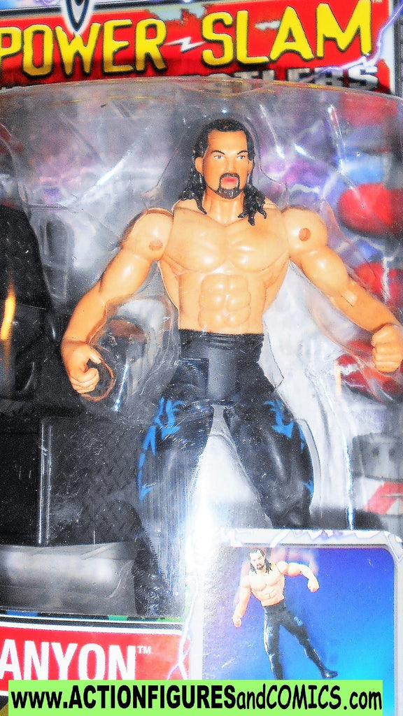 Wrestling action figures KANYON 2000 wcw wwf wwe moc ...