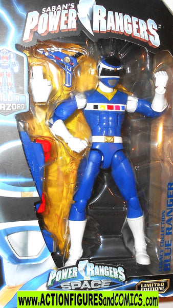 Power Rangers BLUE RANGER Space legacy bandai lightning moc mib ...