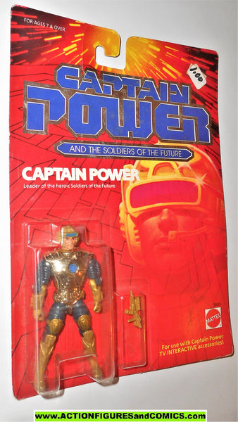 Captain Power CAPTAIN POWER Soldiers of the Future Leader 1987 moc ...