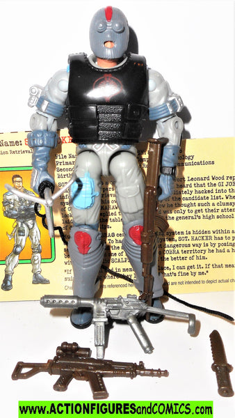 Gi joe SGT HACKER 2003 SPY TROOPS firefly hasbro toys action figures ...