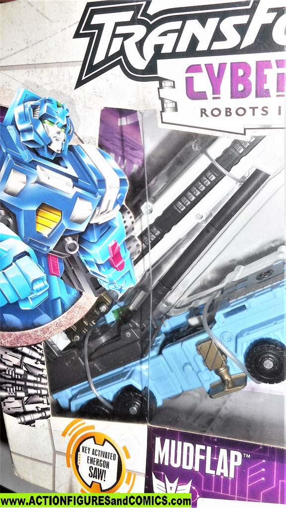 Transformers Cybertron MUDFLAP constructicon crane moc mib ...