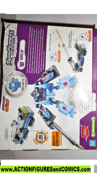 Transformers Cybertron MUDFLAP constructicon crane moc mib ...