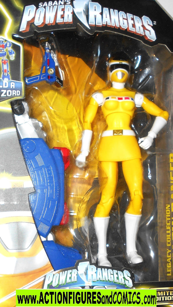 Power Rangers YELLOW RANGER Space legacy bandai lightning moc mib ...