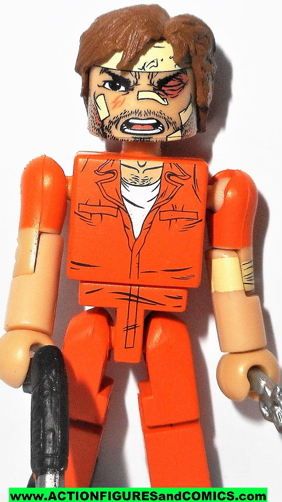 Walking Dead Minimates RICK GRIMES Prison 2012 action figure ...