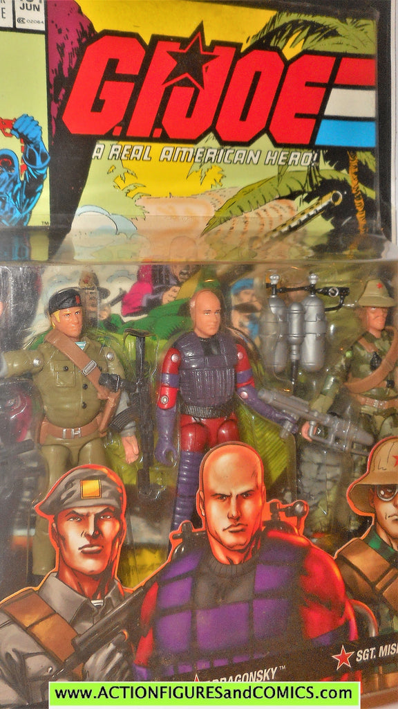 Gi joe OKTOBER GUARD lt gorky dragonsky sgt misha zubenkov comic pack ...