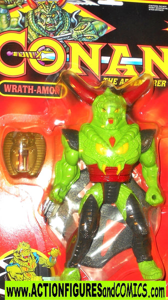 Conan the Barbarian WRATH-AMON 1992 adventurer hasbro moc ...