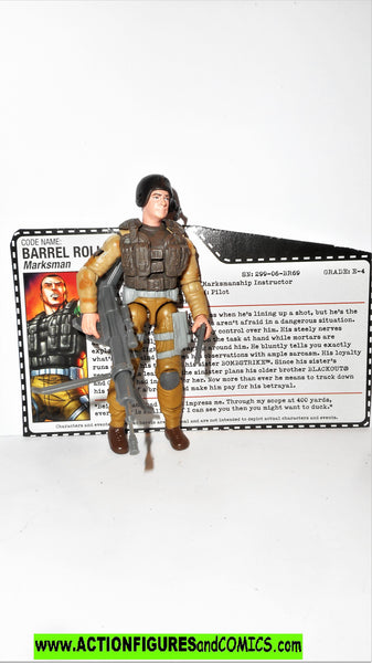 gi joe BARREL ROLL 2005 v3 DTC direct to consumer series complete ...