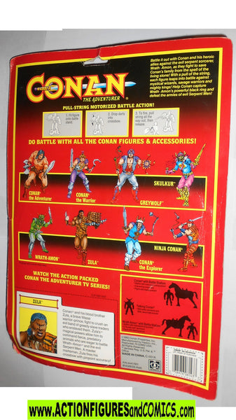 Conan the Barbarian ZULA 1992 adventurer hasbro moc ...