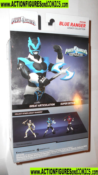 Power Rangers BLUE RANGER Psycho 2017 legacy lightning moc mib ...