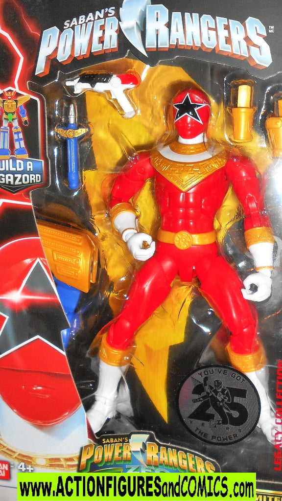 Power Rangers RED RANGER Neo 2017 legacy lightning moc mib ...