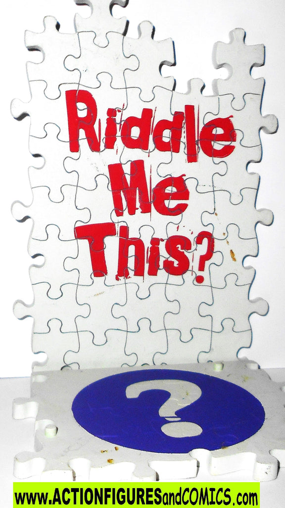 dc universe RIDDLER batman action figure STAND base yamato ...