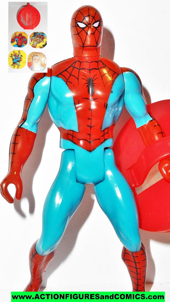 secret wars SPIDER-MAN vintage 1984 Complete marvel super heroes matte ...