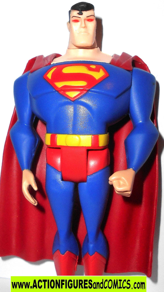 justice league unlimited SUPERMAN red heat vision eyes dc universe ...