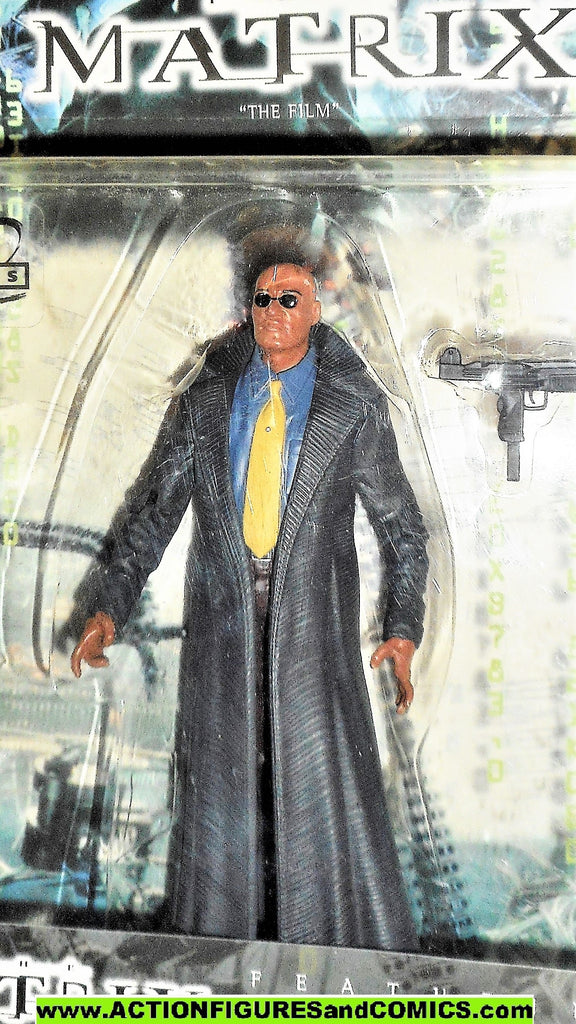 Matrix MORPHEUS 1999 N2 toys movie the film action figures moc 000 ...