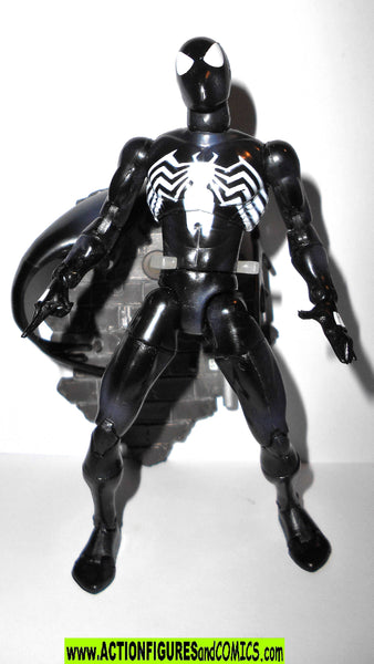 marvel legends SPIDER-MAN 2001 black suit spidey classics toy biz ...
