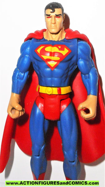 dc universe infinite heroes SUPERMAN 4 inch HEAT VISION red eyes varia ...