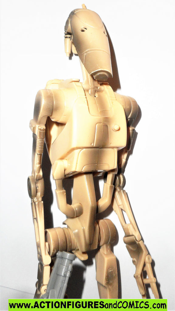 star wars action figures BATTLE DROID 12 inch 1999 episode I 1 movie ...