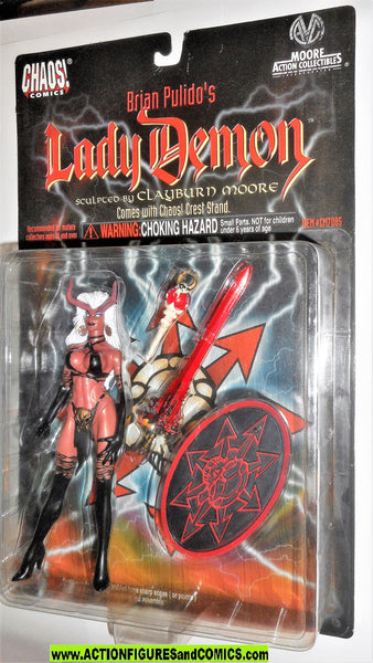 Lady Death LADY DEMON 1997 moore collectibles toys moc ...