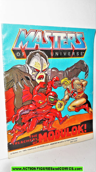 Masters of the Universe TREACHERY of MODULOK vintage mini comic He-man ...