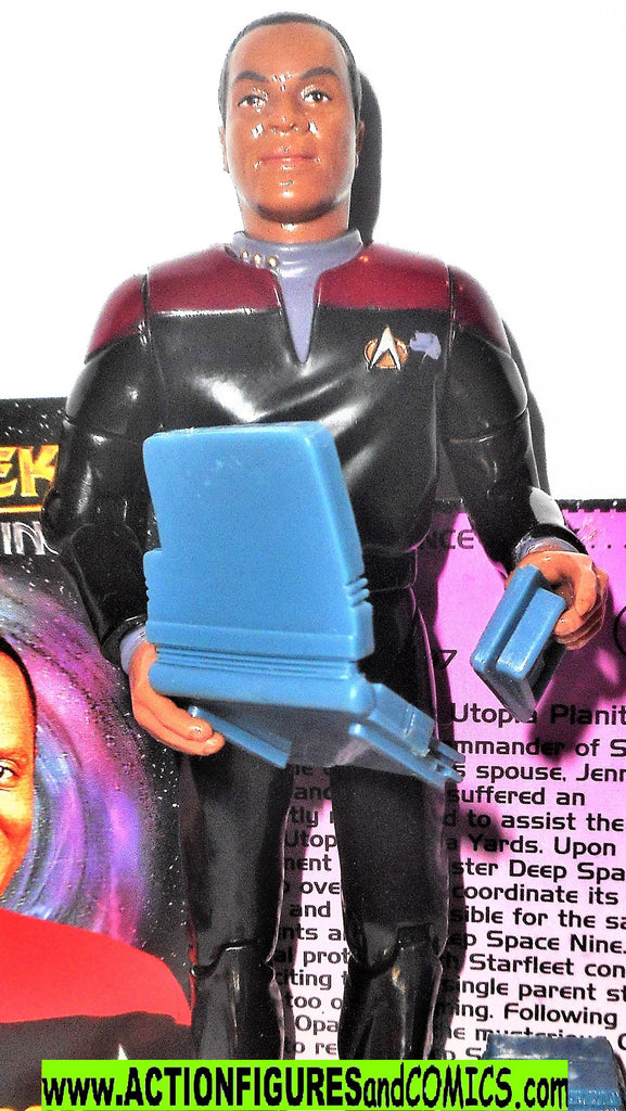 Star Trek COMMANDER SISKO 1993 DS9 playmates complete ...