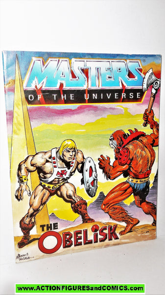 Masters of the Universe OBELISK mini comic vintage he-man 1984 motu ...