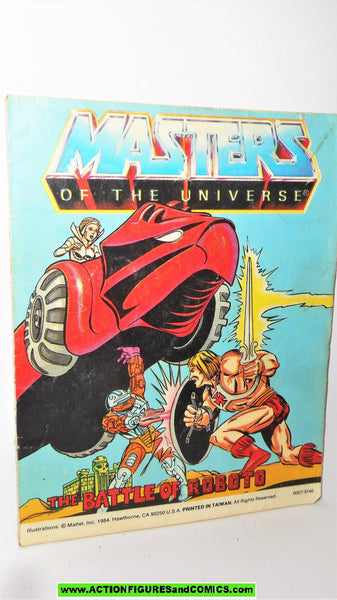 Masters of the Universe BATTLE of ROBOTO vintage mini comic He-man ...