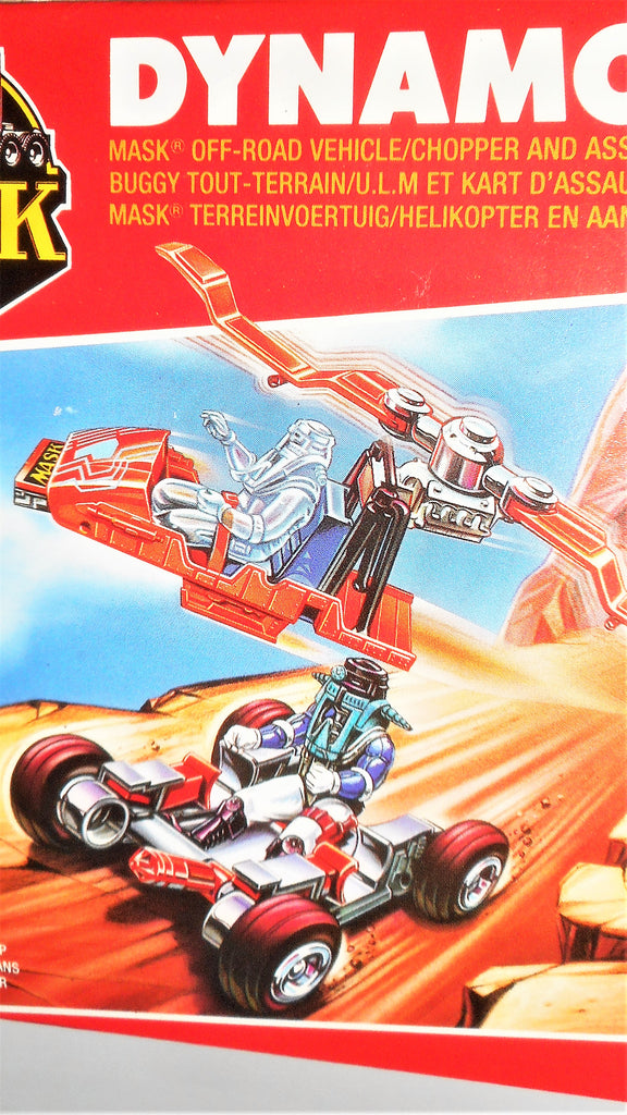 M.A.S.K. kenner DYNAMO Bruce Sato mask cartoon animated moc mib ...