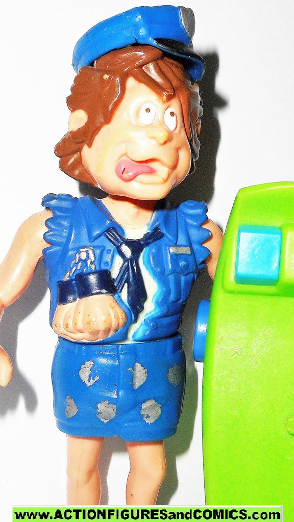 Police academy action figures ZED skateboard 1988 1989 cops kenner toy ...