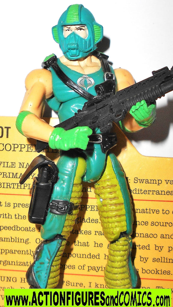 gi joe COPPERHEAD 2008 v4 25th anniversary cobra action figures ...
