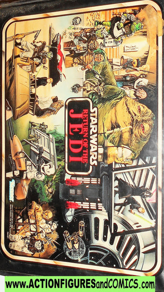 star wars action figures RETURN of the JEDI 1983 Carrying Case kenner ...