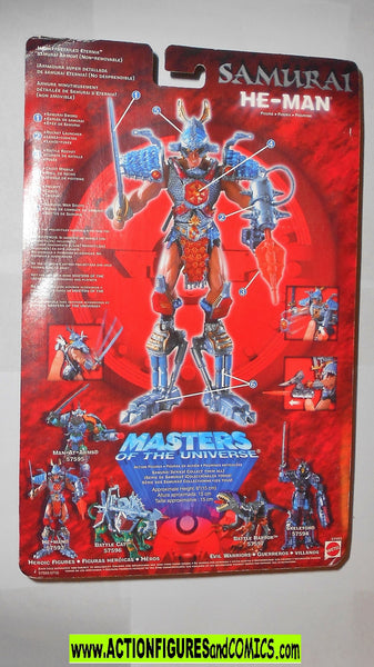 masters of the universe HE-MAN Samurai Armor 2002 motu moc ...