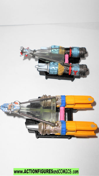 star wars micromachines POD RACER PACK #1 Ratts Tyerell Anakin ...