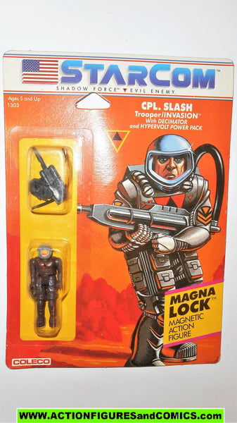 Starcom CPL SLASH 1986 Coleco shadow force enemy gi joe moc ...