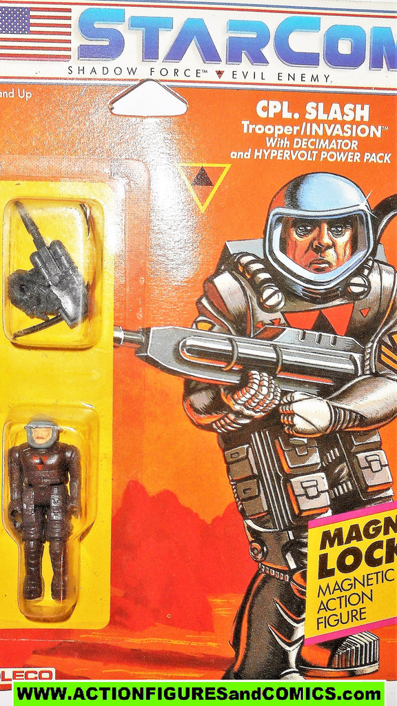 Starcom CPL SLASH 1986 Coleco shadow force enemy gi joe moc ...